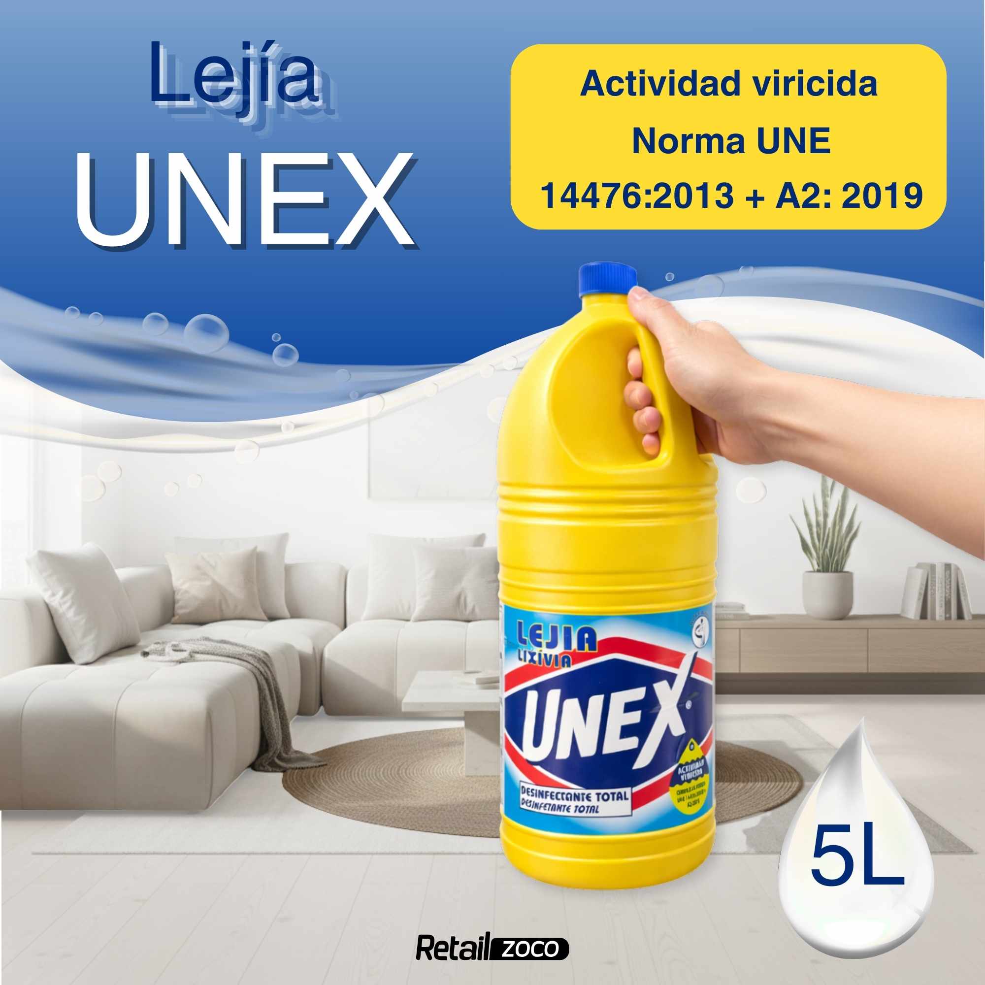 Lejia Normal 5 Litros | Autozoco